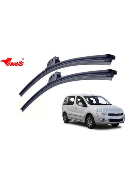 Inwells Peugeot Partner, 2010 - 2016 / Silecek, Muz Tipi, Takım, 650mm-410mm Inwells Peugeot Partner, 2010 - 2016 / Silecek, Muz Tipi, Takım, 650mm-410mm