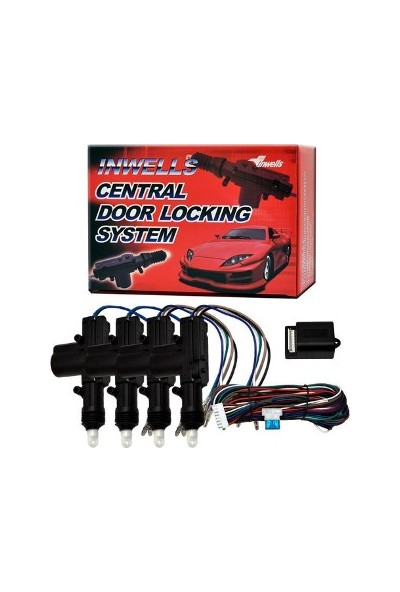Inwells Universal / Merkezi Kilit Seti, 12V Inwells Universal / Merkezi Kilit Seti, 12V