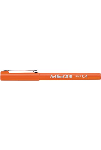 Artline 200 İnce Uçlu (0.4 mm) Yazı Ve Çizim Kalemi Turuncu Artline 200 İnce Uçlu (0.4 mm) Yazı Ve Çizim Kalemi Turuncu