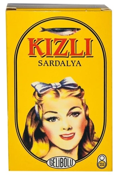 Alaeddin Kızlı Sardalya Konservesi 125 gr Alaeddin Kızlı Sardalya Konservesi 125 gr