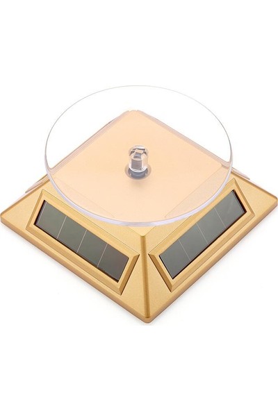 Standmarket Güneş Enerjili Dönerli Stand Gold Standmarket Güneş Enerjili Dönerli Stand Gold