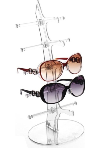 Standmarket Gözlük Standı Yelken Model Şeffaf Standmarket Gözlük Standı Yelken Model Şeffaf