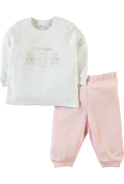 Baby Center S09699 Kitikate Omuzdan Patlı 2'Li Pijama Takım