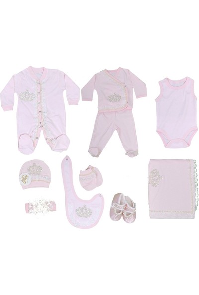 Eda Baby Hastane Çıkışı 10'Lu Set 0-3 Ay 1055 Eda Baby Hastane Çıkışı 10'Lu Set 0-3 Ay 1055
