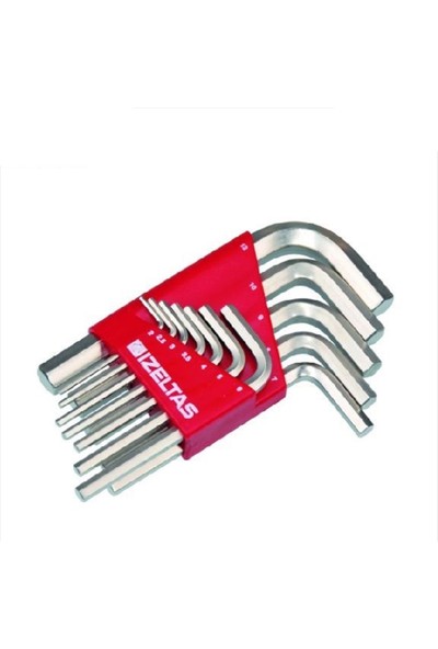 İzeltaş 4900 Allen Anahtar Takım Altı Köşe (12'Li)