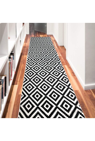 Merinos Aksu Piramit Desen Kaymaz Taban Yolluk