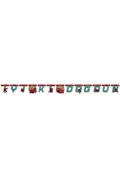 Partici Spiderman Savaşçı İyiki Doğdun Harf Banner Partici Spiderman Savaşçı İyiki Doğdun Harf Banner