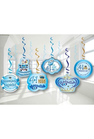 Partici Sünnet Tavan Süs Seti