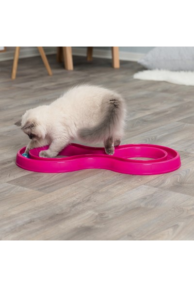 Trixie Kedi Oyuncak, Top Kovalama, 65 cmx31 cm Pembe Trixie Kedi Oyuncak, Top Kovalama, 65 cmx31 cm Pembe