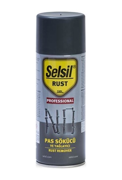 Selsil Pas Sökücü Ve Yağlayıcı Sprey 200 Ml Selsil Pas Sökücü Ve Yağlayıcı Sprey 200 Ml