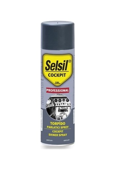Selsil Torpido Parlatıcı Sprey 200 Ml Selsil Torpido Parlatıcı Sprey 200 Ml