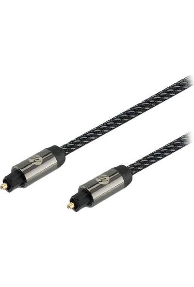 Hp Hp034Gbblk1.5Tw Pro Toslink 1.5M Fiber Optik Kablo Siyah Hp Hp034Gbblk1.5Tw Pro Toslink 1.5M Fiber Optik Kablo Siyah