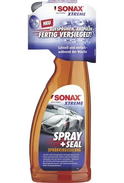 Sonax Xtreme Spray + Seal Hızlı Koruma Ve Parlatma Spreyi Sonax Xtreme Spray + Seal Hızlı Koruma Ve Parlatma Spreyi