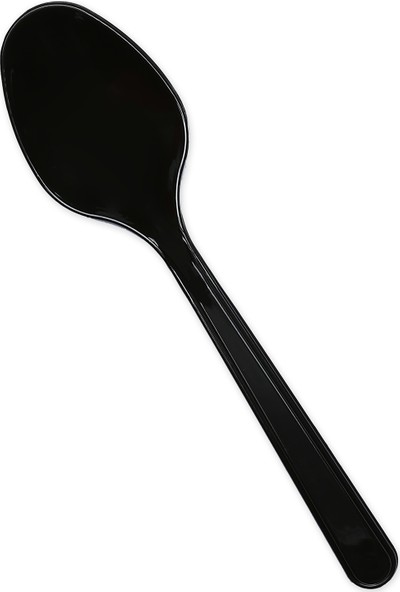 Propack 50 Adet Siyah Plastik Kaşık Propack 50 Adet Siyah Plastik Kaşık