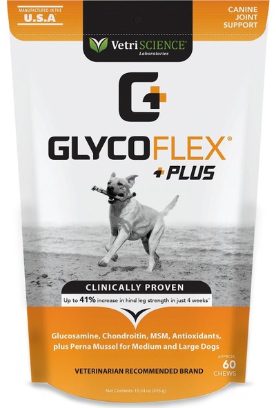 Vetriscience Glycoflex Plus Köpek Eklem Destekleyici 60 Tablet Vetriscience Glycoflex Plus Köpek Eklem Destekleyici 60 Tablet