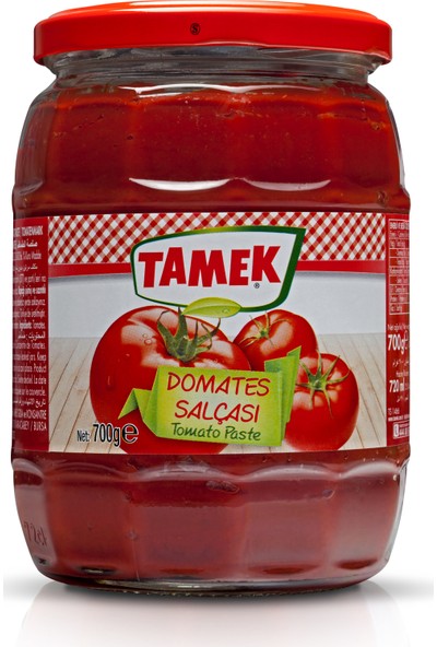 Tamek Domates Salça 720 Cc ( 700 Gr )
