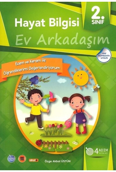 4 Adım 2. Sınıf Hayat Bilgisi Ev Arkadaşım