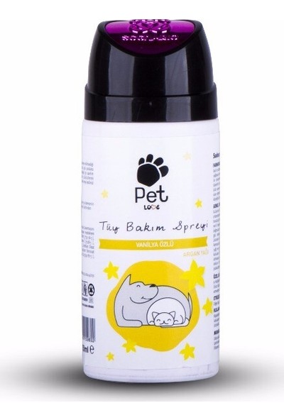 Copt Pet Love Vanilya Özlü Kedi Ve Köpek Bakım Spreyi 150Ml