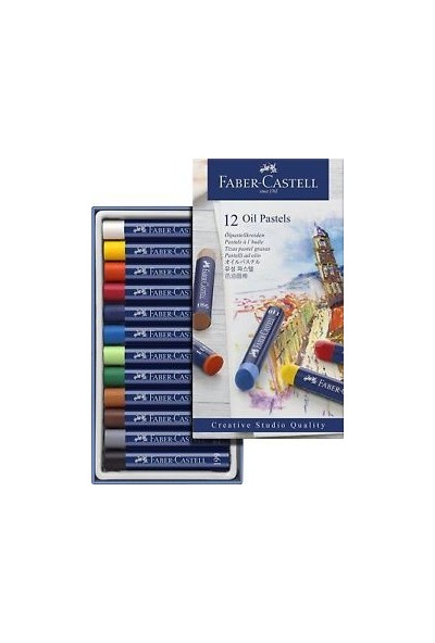 Faber-Castell Goldfaber Yağlı Pastel 12