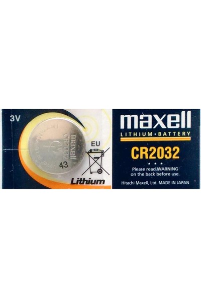 Maxell Cr2032 Pil Lithium Maxell Cr2032 Pil Lithium
