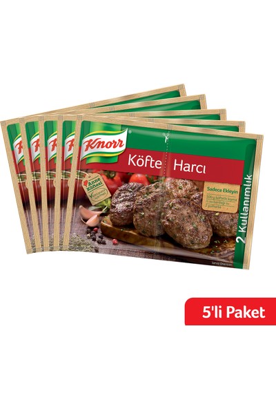 Knorr Köfte Harcı 82 gr x 5