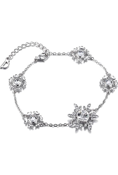 Monemel Kar Tanesi Swarovski® Taşlı Bileklik