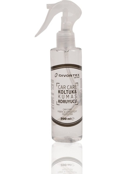 Divortex Nano Araç Koltuk ve Kumaş Korucu 200 ml. Divortex Nano Araç Koltuk ve Kumaş Korucu 200 ml.