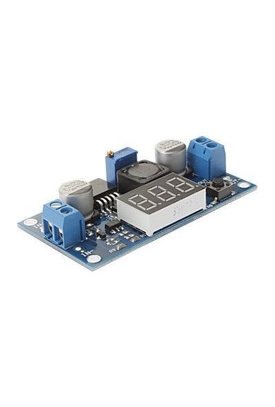 Keskinler 7 Segmentli Ayarlanabilir 3A Voltaj Regülatör Kartı - LM2596-ADJ Keskinler 7 Segmentli Ayarlanabilir 3A Voltaj Regülatör Kartı - LM2596-ADJ