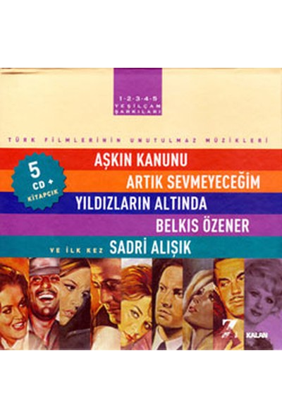 Yeşilçam Şarkıları - 5 Cd Box Set