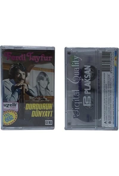 Ferdi Tayfur - Durdurun Dünyayı - Sıfır Kaset Ferdi Tayfur - Durdurun Dünyayı - Sıfır Kaset