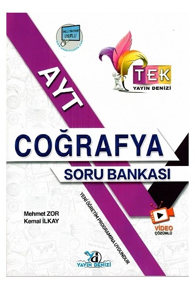 Yayın Denizi AYT TEK Serisi Coğrafya Soru Bankası Yayın Denizi AYT TEK Serisi Coğrafya Soru Bankası