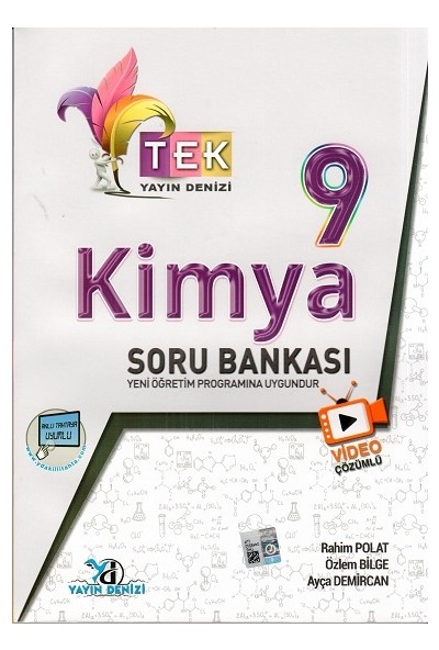 Yayın Denizi 9. Sınıf TEK Serisi Video Çözümlü Kimya Soru Bankası Yayın Denizi 9. Sınıf TEK Serisi Video Çözümlü Kimya Soru Bankası