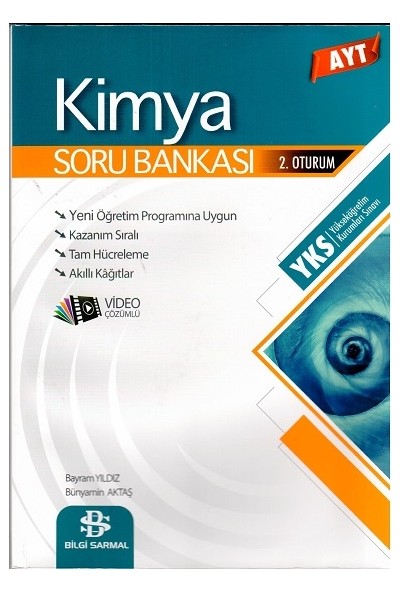 Bilgi Sarmal Yayınları AYT Kimya Soru Bankası Bilgi Sarmal Yayınları AYT Kimya Soru Bankası