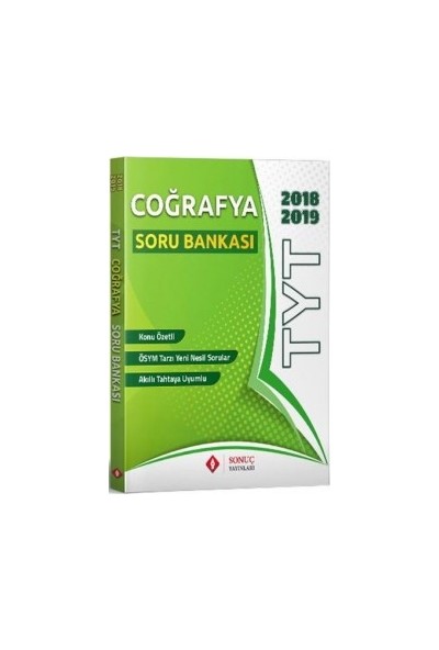 Sonuç Yayınları TYT Coğrafya Soru Bankası