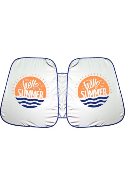Olunca Summer Oto Ön Cam Güneşliği