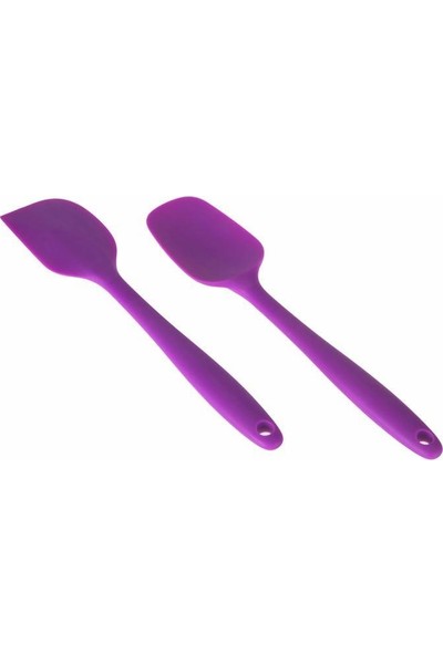 Ün Ev Unr-230-29 2'Li Silikon Kaşık Spatula Seti Ün Ev Unr-230-29 2'Li Silikon Kaşık Spatula Seti