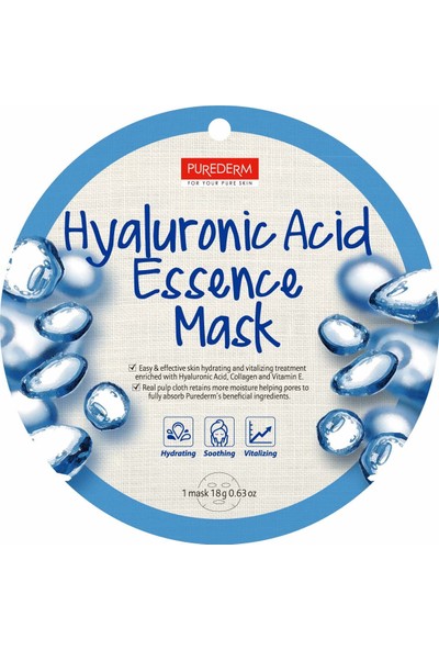 Purederm Hyaluronic Acid Maske Purederm Hyaluronic Acid Maske