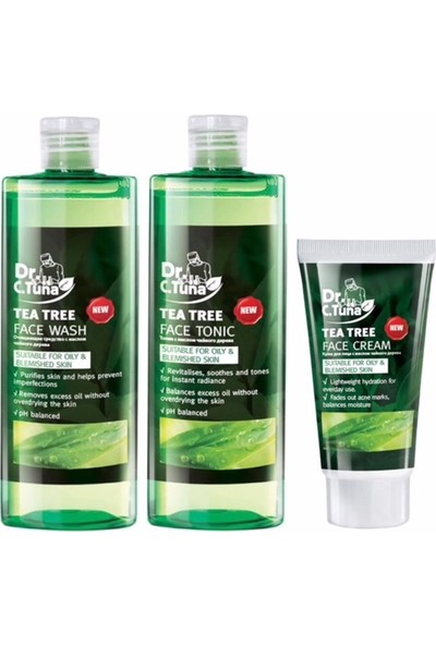 Farmasi Çay Ağacı Serisi Jel + Tonik + Yüz Kremi
