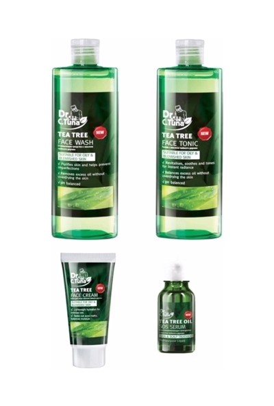 Farmasi Çay Ağacı - Jel +Tonik + Yüz Kremi + Serum