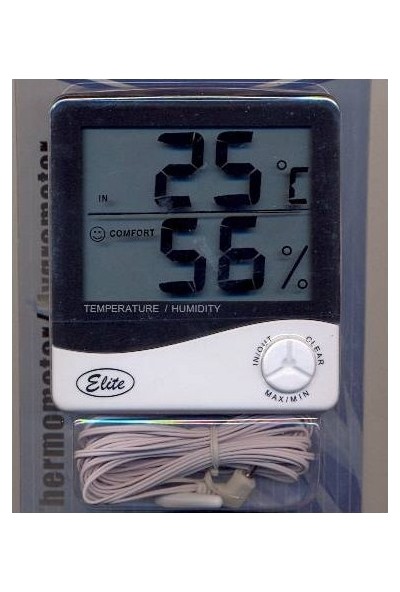 Medical Elite İç/Dış Hidro-Termometre