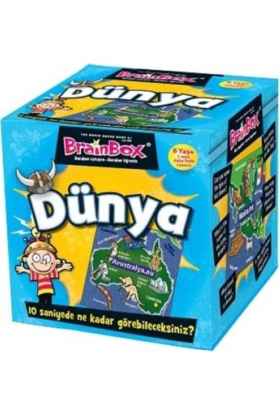Brainbox Brainbox Dünya Eğitici Zeka Oyunu Brainbox Brainbox Dünya Eğitici Zeka Oyunu