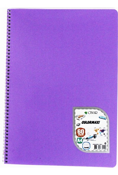 Çınar A4 Telli Defter 60 Yaprak Kareli Spiralli Çınar A4 Telli Defter 60 Yaprak Kareli Spiralli