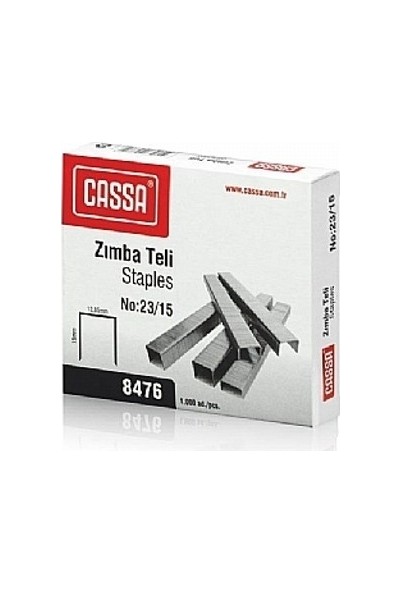 Cassa Cassa 8476 Zımba Teli 23/15