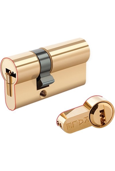 Kale Tuzakli Sistem Çelik Pimli Silindir 68Mm 164Ktbs0004 Kale Tuzakli Sistem Çelik Pimli Silindir 68Mm 164Ktbs0004