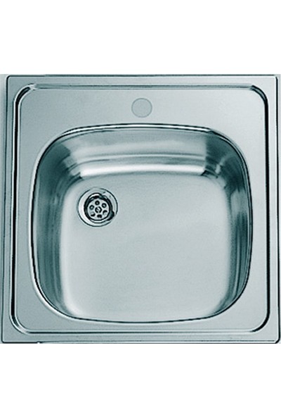 Teka E50 1C Batarya Çıkışlı Pas.Çelik Evye