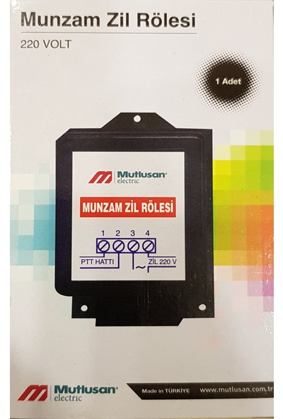 Mutlusan Munzam Zil Rölesi Mutlusan Munzam Zil Rölesi