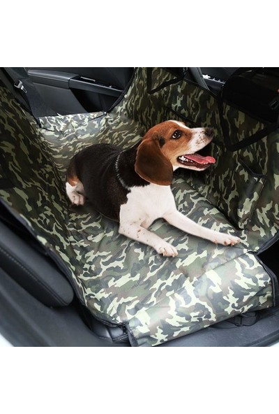 Pratik Hayat Arka Koltuk Köpek Örtüsü Araç içi Arka Koltuk Köpek Kılıfı Örtüsü