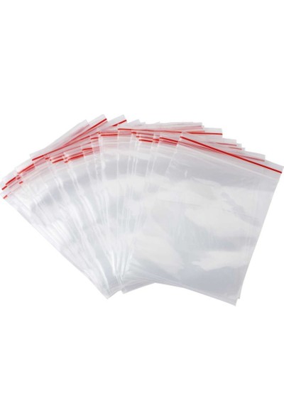 Can Kilitli Torba 100lü Kilitli Kına Çerezi Poşeti 10X12cm