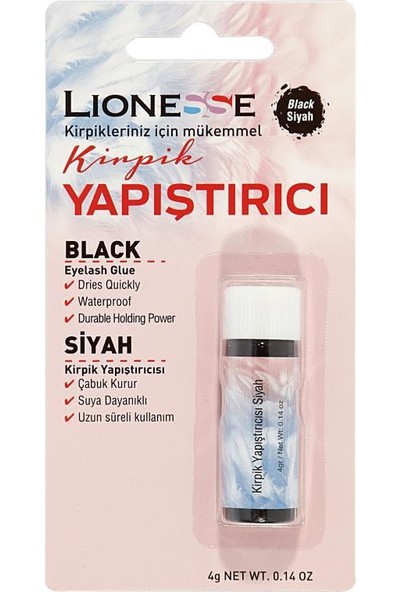 Lionesse Kirpik Yapıştırıcısı 4Gr. Siyah
