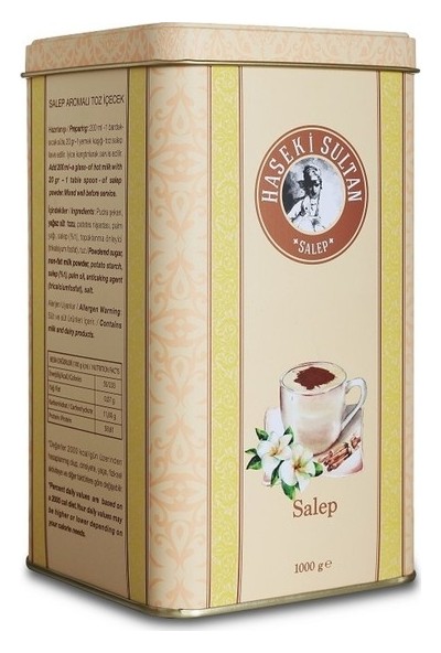 Haseki Sultan Damla Sakızlı Salep 1000 gr
